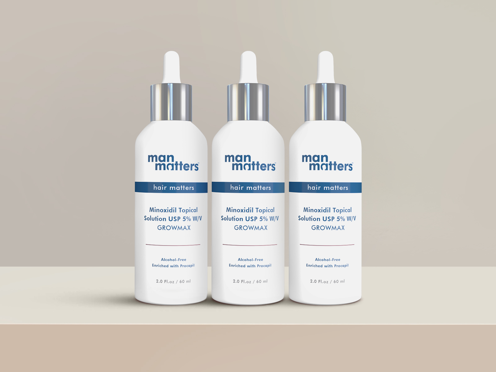Buy Minoxidil Topical Solution With Procapil - Man Matters